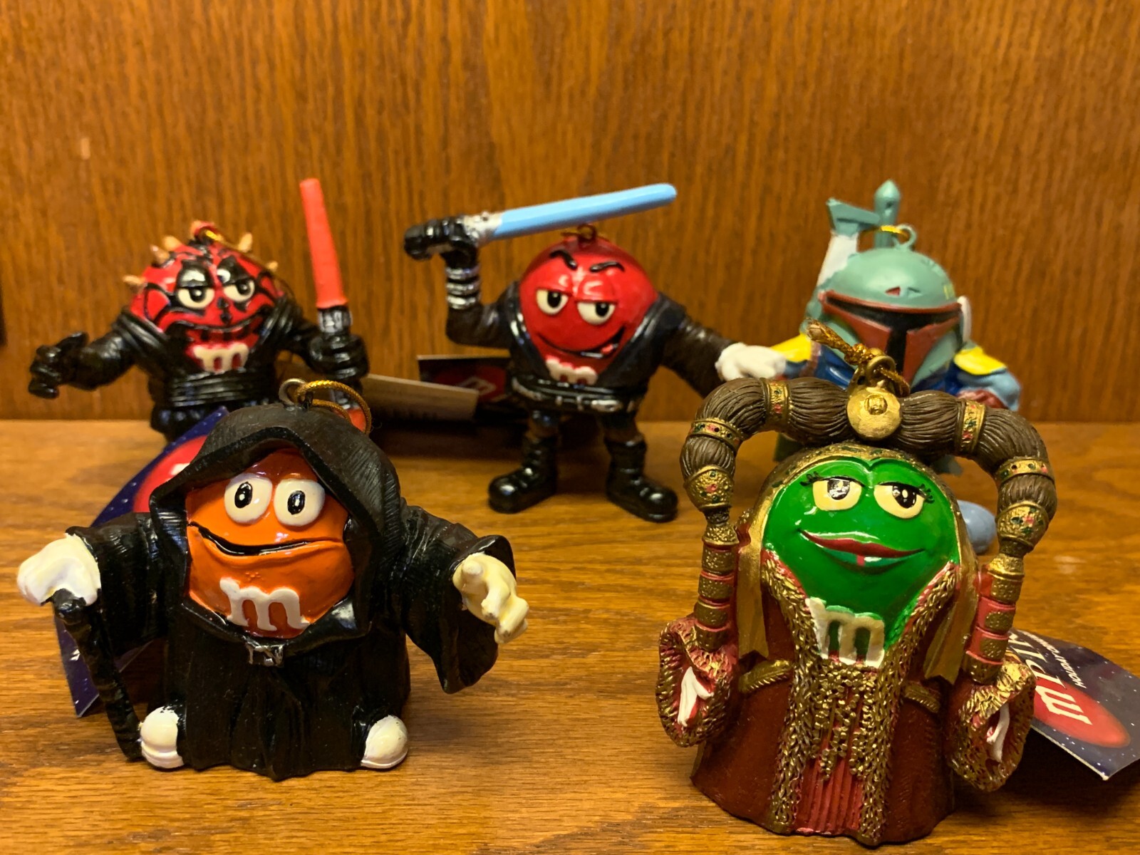 M&M Star wars Mpire holiday ornaments lot of 5 (No box) | eBay