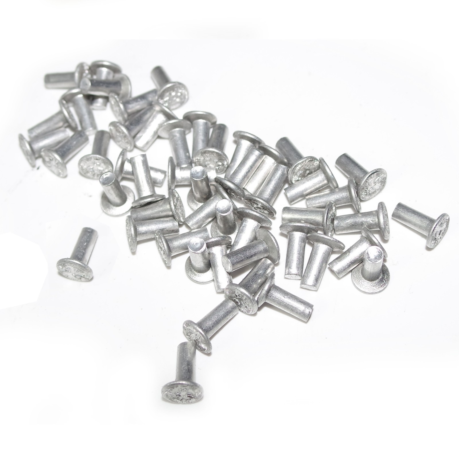 Front Brake Shoe Lining Set + Rivets Genuine For TVS Jonga 4x4 Jeeps FC ...