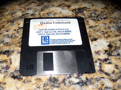 Quatra Command 3.5" floppy disk PC windows | eBay