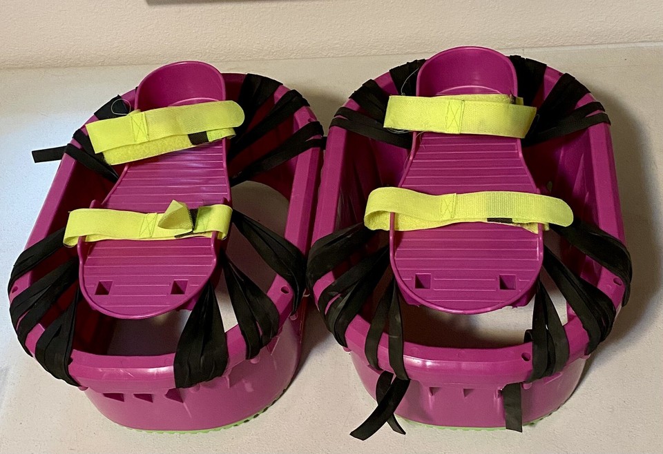 Vintage 90s Moon Shoes Big Time Toys Trampoline Shoes Purple | eBay