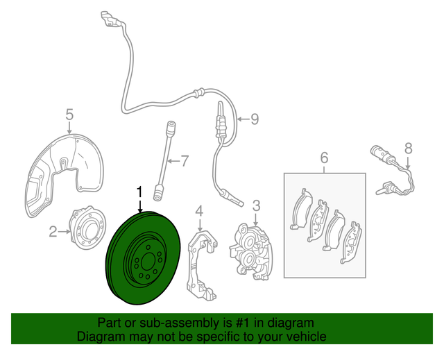 Genuine Mercedes-Benz Rotor 1664211600 OEM for sale online | eBay