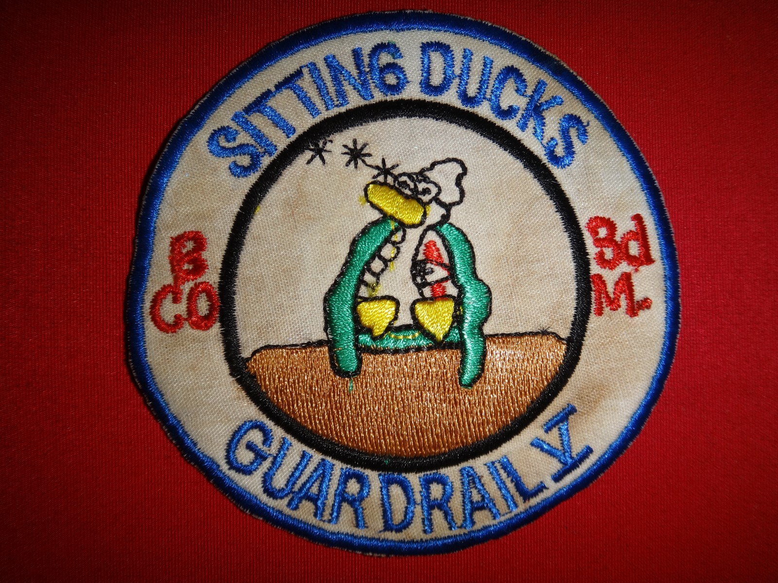 US B Co. 3rd Military Intelligence GUARDRAIL V "SITTING DUCKS" Patch ...