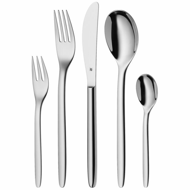 WMF Stamp Besteck-Set 60-Teilig 12 Personen - Edelstahl (11.7300.9009 ...