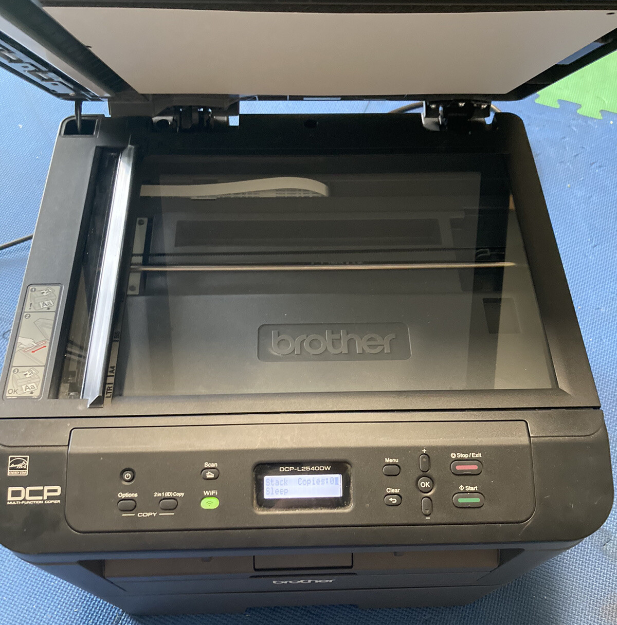 Brother DCP-L2540DW Laser Copier Printer Scanner Duplex Network ~80% ...