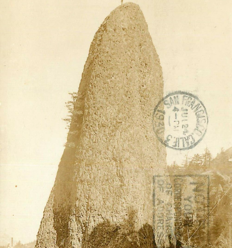 RPPC Postcard Antique Needle Rock Columbia River Highway Oregon | eBay