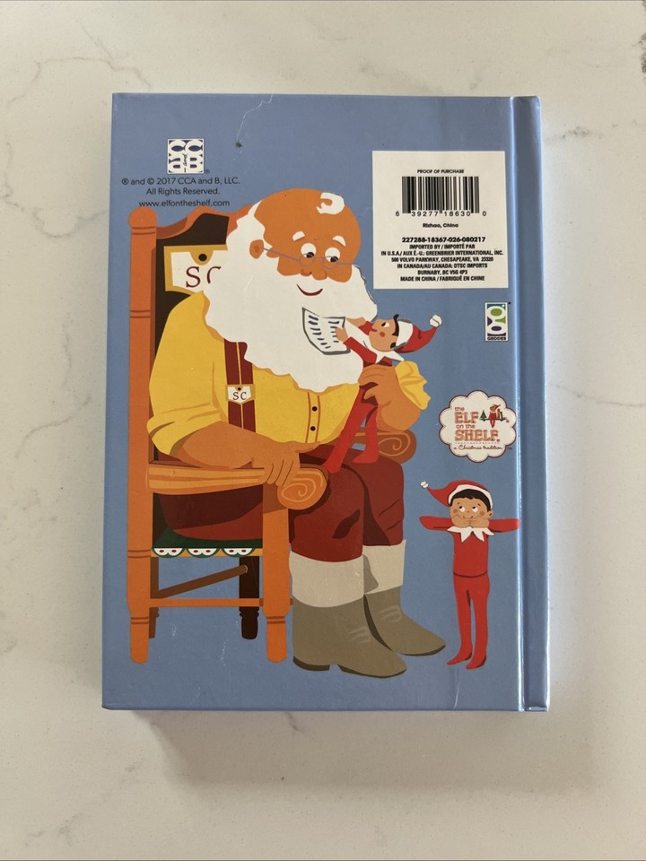 The Elf On The Shelf A Christmas Tradition Blue 6" x 4" Lined Notebook ...