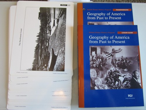 TCI - Geography of America Past Present -Lesson Guide, Transparencies ...