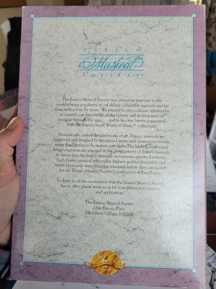 Enesco Musical Society Pint-Size Pilots deluxe action musical Baby ...