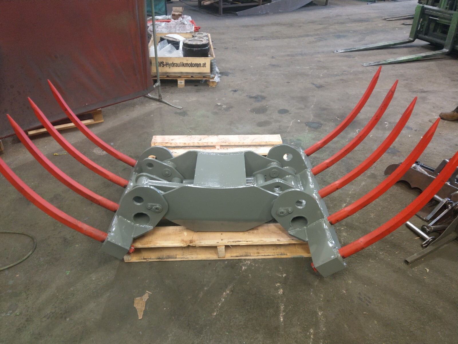 capacity Manure, brash grab grapple for excavator, digger 4t - 8t inc ...