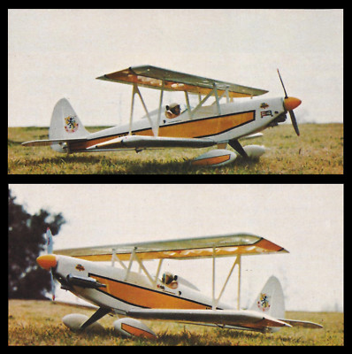 Acro-Star Aerobatic Sport Biplane Plans, Templates and Instructions ...
