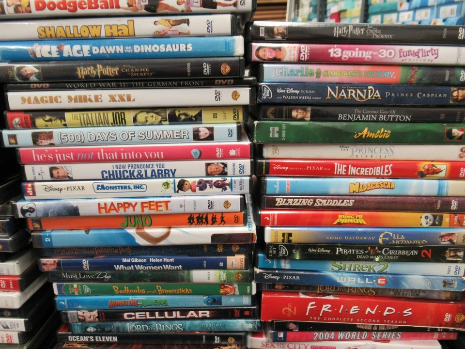 100 RANDOM DVD LOT, DRAMA, ACTION, KIDS, FAMILY, TV SHOWS, FITNESS ...