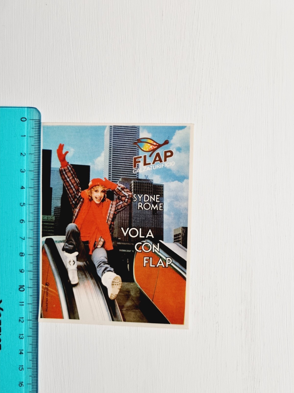 ADESIVO FLAP CALZATURIFICIO SYDNE ROME STICKER AUTOCOLLANT VINTAGE 80s ...