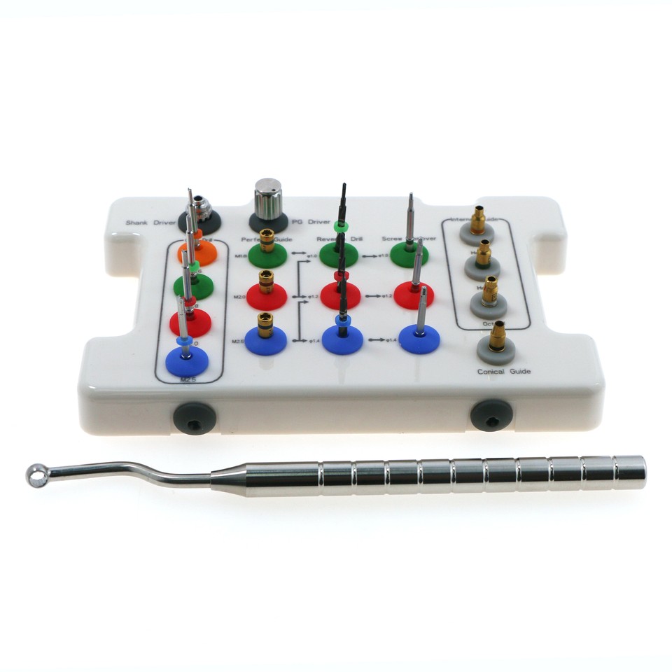 US Dental Implant Screw Remover Rescue Tool Broken Screw Removal Kit ...