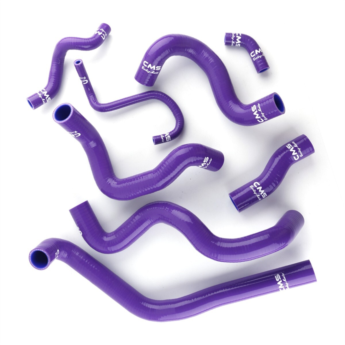 Purple Silicone Radiator Heater Hoses for 07-14 Mini Cooper S R56 R57 1 ...