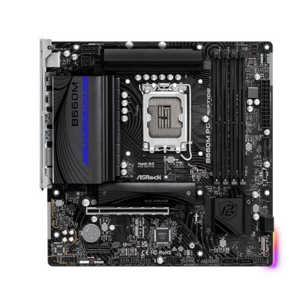 For ASROCK B650M PG Riptide Desktop Motherboard For AMD B650 Socket AM5 ...