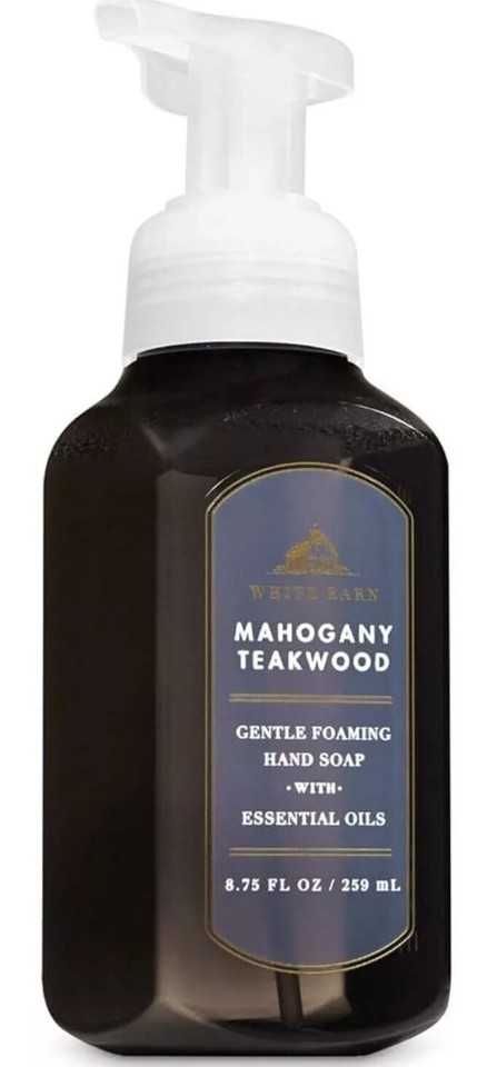 Bath & Body Works White Barn MAHOGANY TEAKWOOD Choice | eBay