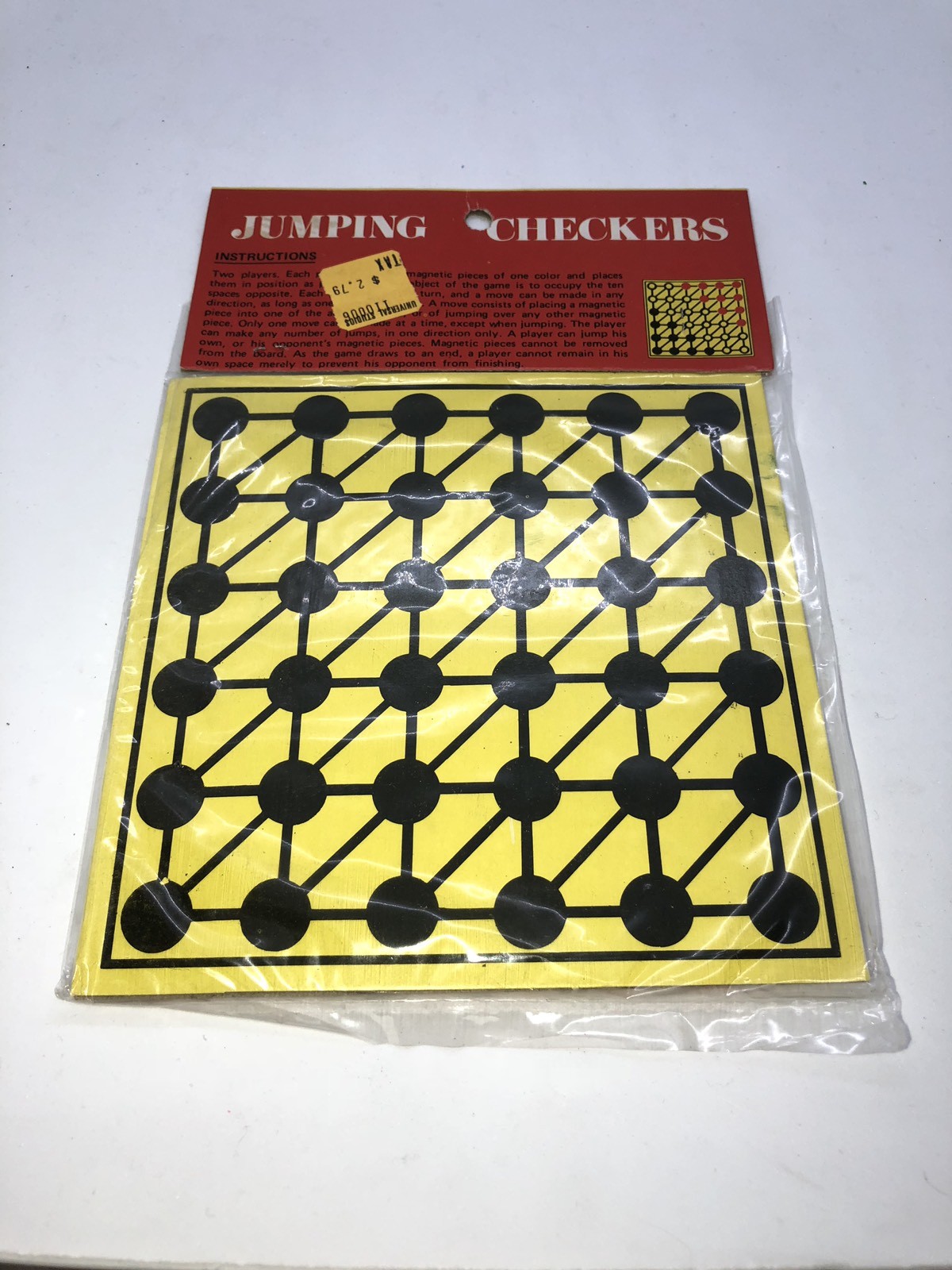 VTG Universal Studios Souvenir Magnetic Checkers Travel Game Set 1981 ...
