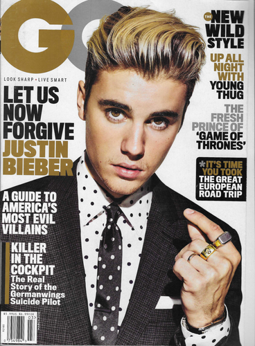 GQ Magazine Let Us Now Forgive Justin Bieber Young Thug Game of Thrones ...