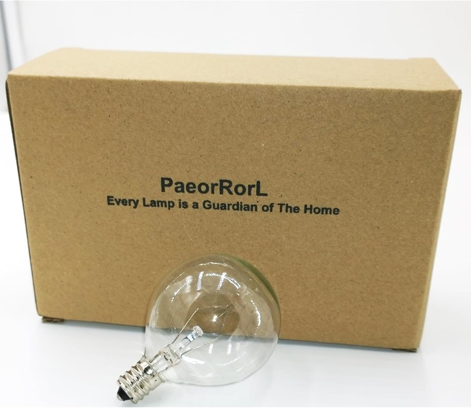 40 Watt E12 Candelabra Base Round Bulbs,G50 40 Light Bulb | eBay