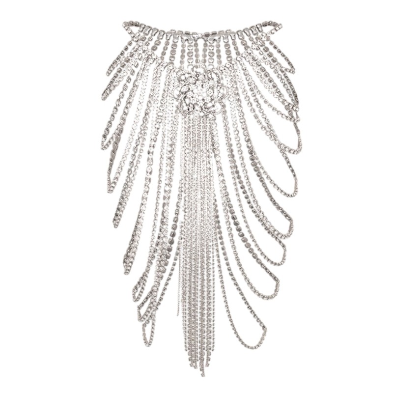 Elaborate Chain Beaded Waist Chain Multilayer Crystal Waist Chain Belly ...
