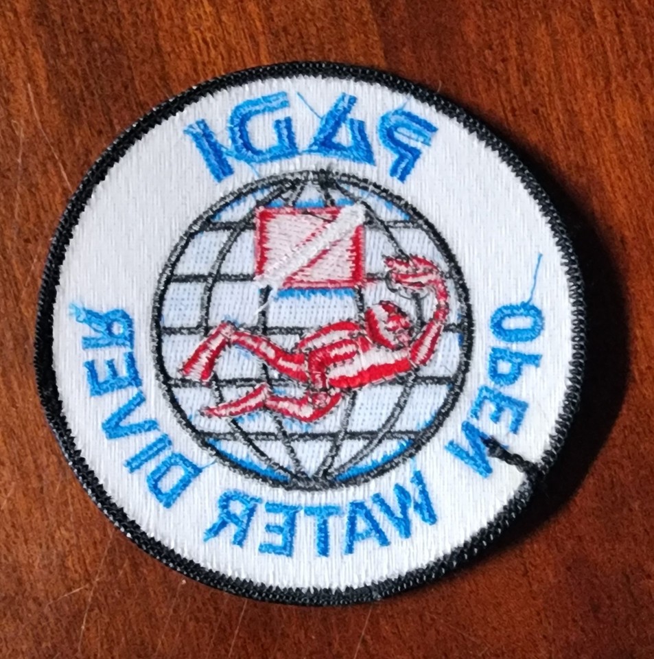 PADI Open Water Scuba Diver Patch-2 Pack Available for 1 LOW Price-Mint ...