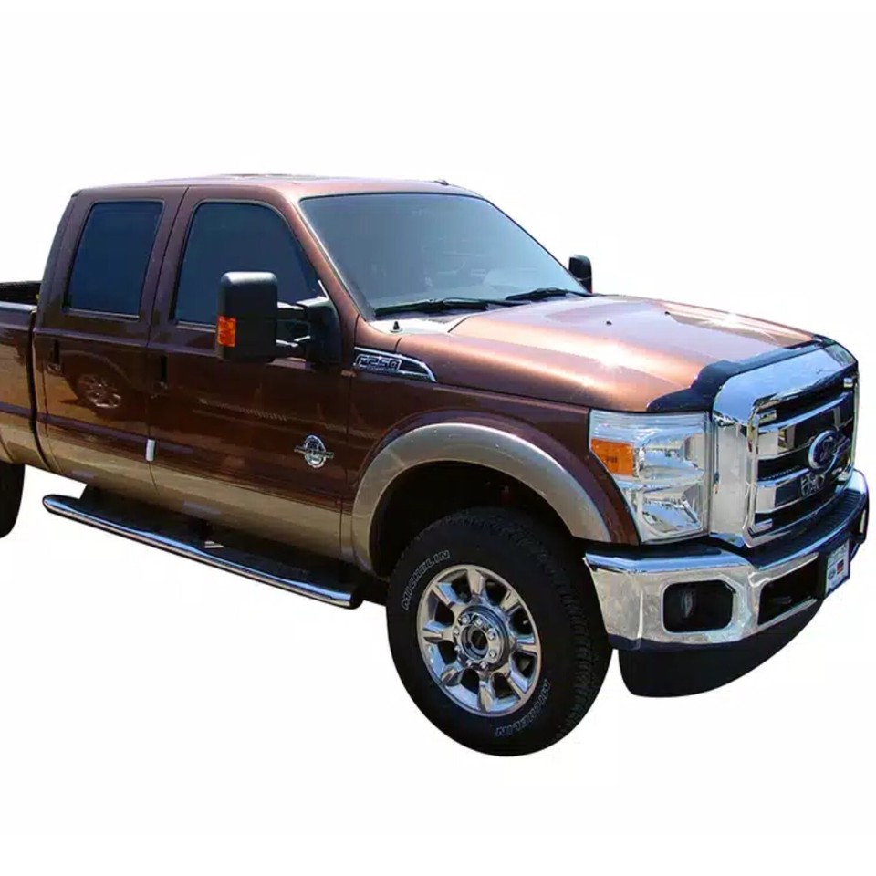 AVS Aeroskin Smoke Low Profile Acrylic Bug Shield for 11-16 F250 F350 ...