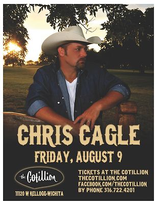 CHRIS CAGLE 2013 WICHITA CONCERT TOUR POSTER - Country Music | eBay