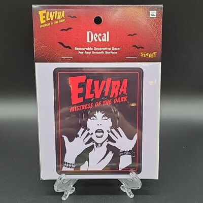 Elvira Mistress of the Dark Decal Sticker Removable Spooky Halloween ...