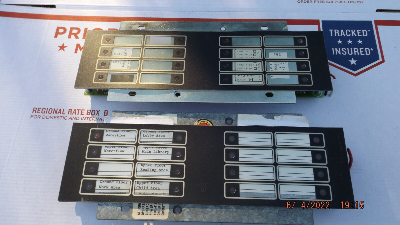 (1) Simplex 4602-9101 Touchscreen Color ICD Annunciator...**Very Rare ...