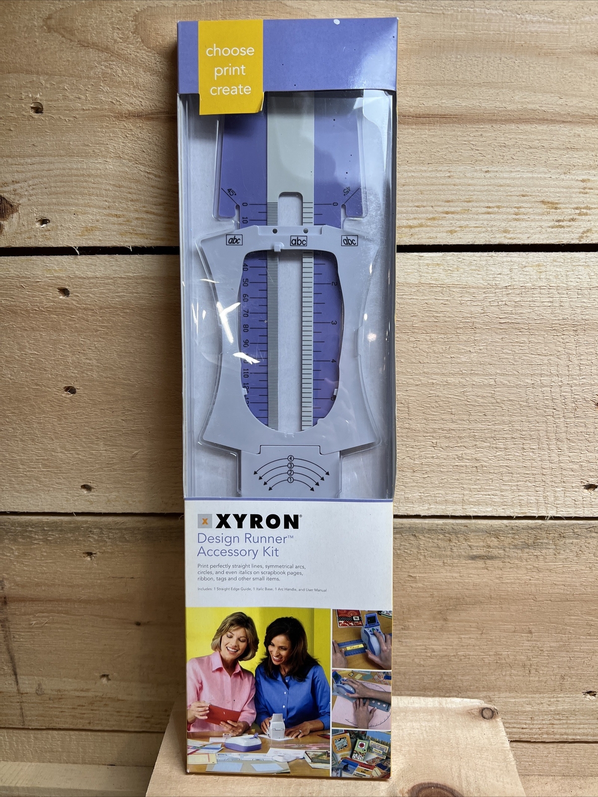 Design Runner Accessory Kit XYRON 48341 Straight Edge Guide-Brand New ...