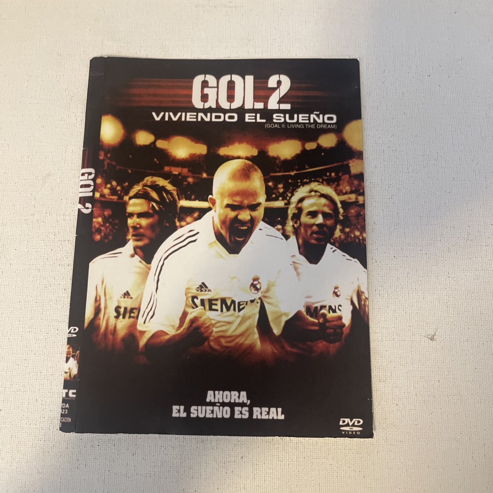 Goal II Living The Dream Gol 2 Viviendo el sueno DVD RARE football ...