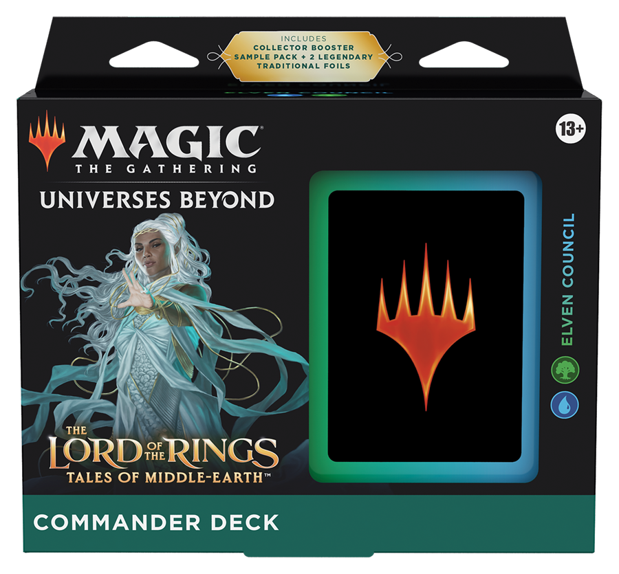 The Lord of the Rings: Tales of Middle-Earth Commander Deck - Elven ...