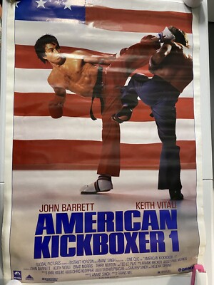 American Kickboxer Original video release poster 27 x 41 Rolled | eBay