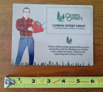 Oliver's Offsets Carbon Offset Credit - Last Week Tonight John Oliver ...