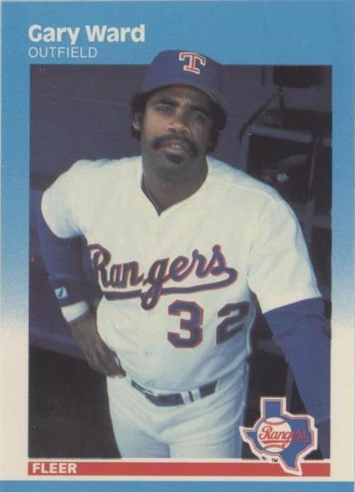 1987 Fleer - Gary Ward #140 Glossy for sale online | eBay