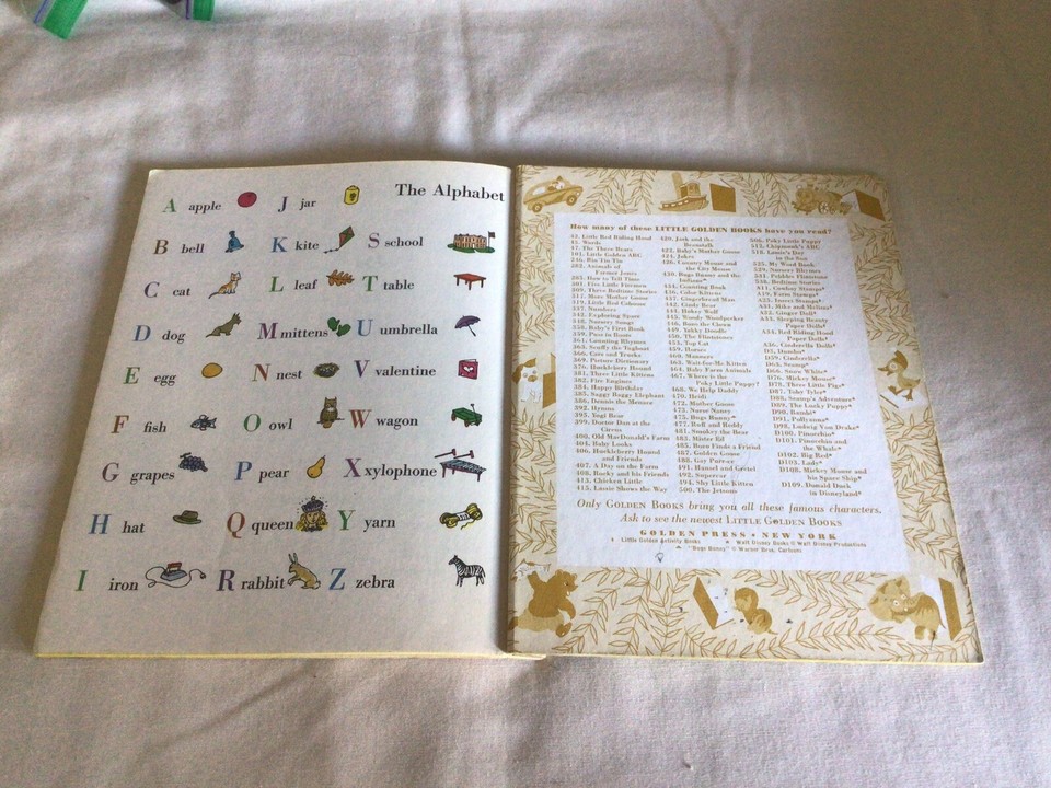 1948 Vintage Little Golden Book - Words Book - # 45 | eBay