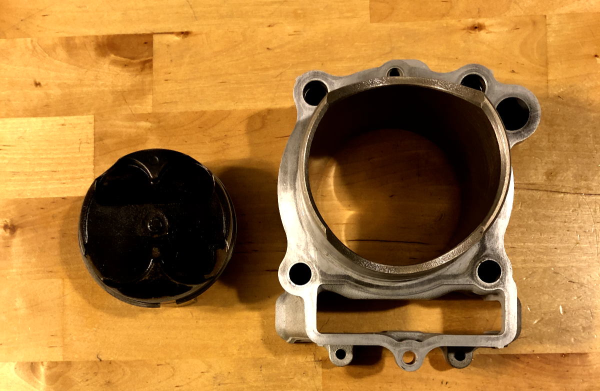 OEM KAWASAKI 2021 2022 2023 KX250 KX250X CYLINDER W/ PISTON RINGS | eBay