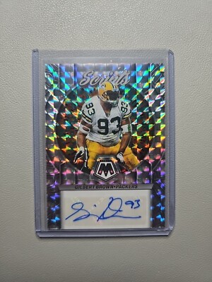 2023 Panini Mosaic Silver Scripts #S26 Gilbert Brown Autograph | eBay