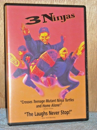 3 Ninjas (DVD, 2003) NEW crosses Teenage Mutant Ninja Turtles with Home ...