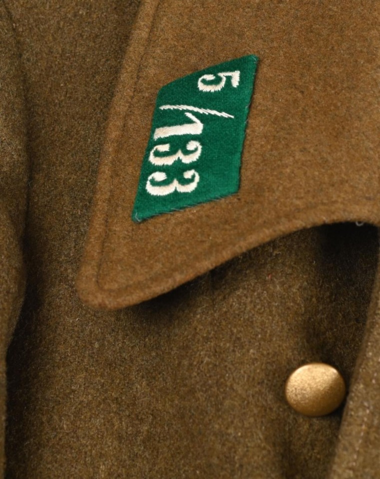 WW2 German SA officer Uniform - Regiment Marked Dienst Mantel Overcoat ...