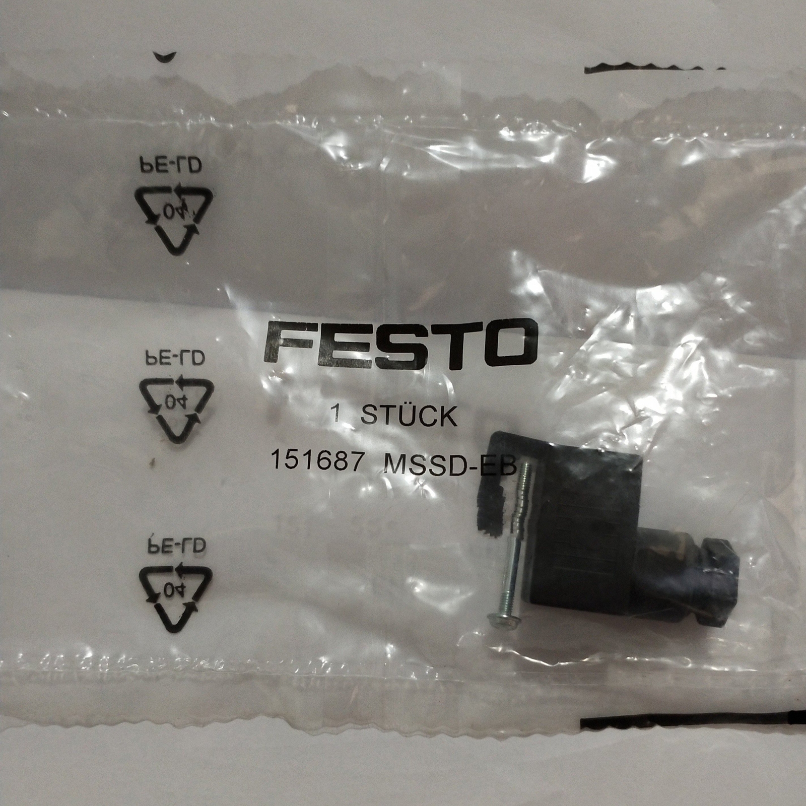 new Festo Plug and socket MSSD-EB 151687 Fast Shipping | eBay