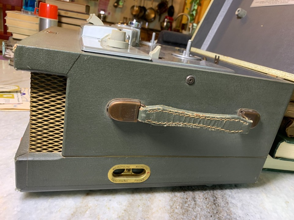 Vintage Mid Century Modern MCM Decor Decoration Voice of Music Reel ...