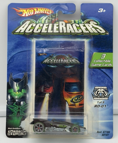 Hot Wheels Acceleracers Racing Drones RD-01 New On Card Black Green | eBay
