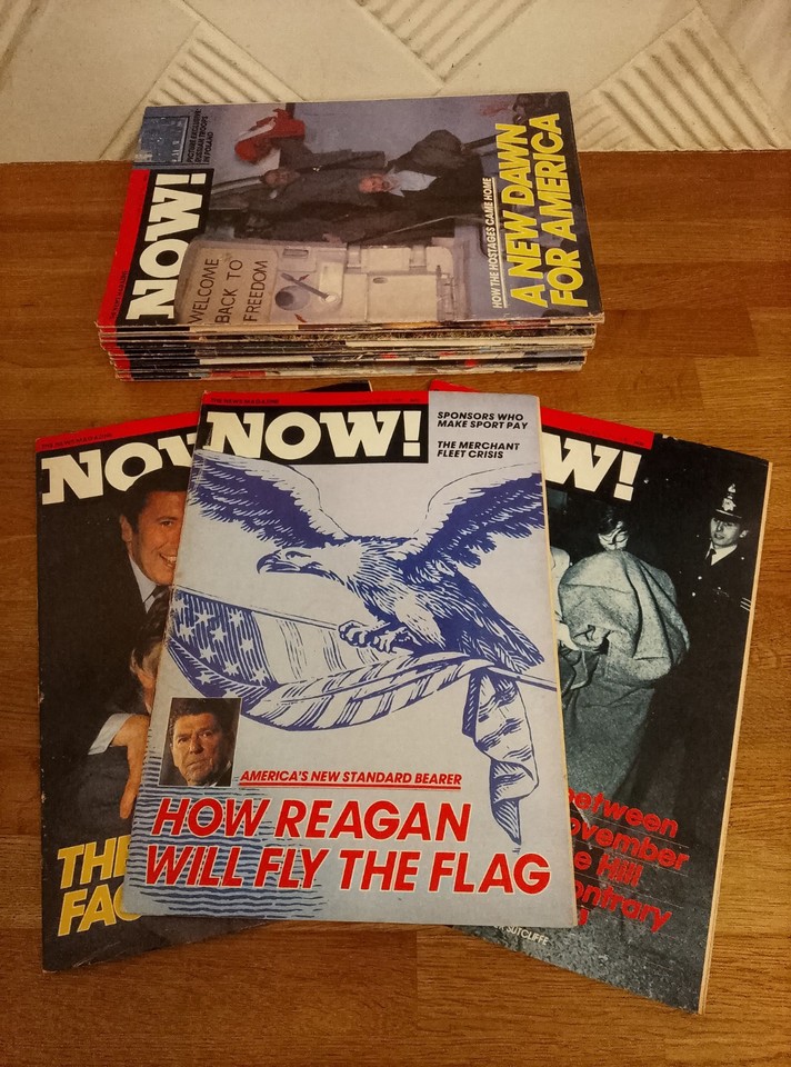 MAGAZINE - X17 Issues Now! Magazine 1981 Culture Politics World News ...