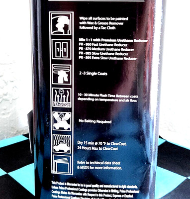 SUPER BLACK B/C #9700 A1PAINTCO® Paint replaces PPG 9700 -GALLON- | eBay