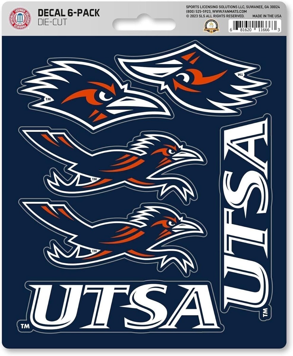 Utsa Roadrunner Logo University Of Texas At San Antonio Youth Medium
