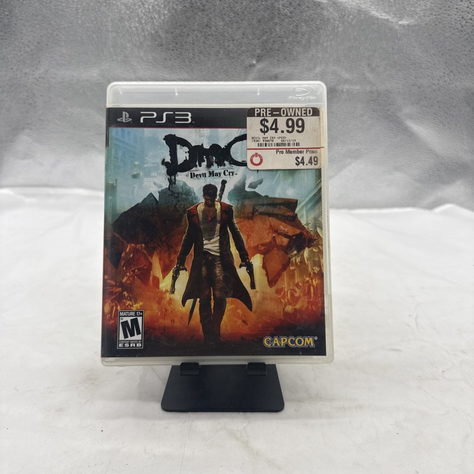 DMC - DEVIL MAY CRY PS3 COMPLETE (Sony PlayStation 3, ) CIB SHOOTER ...