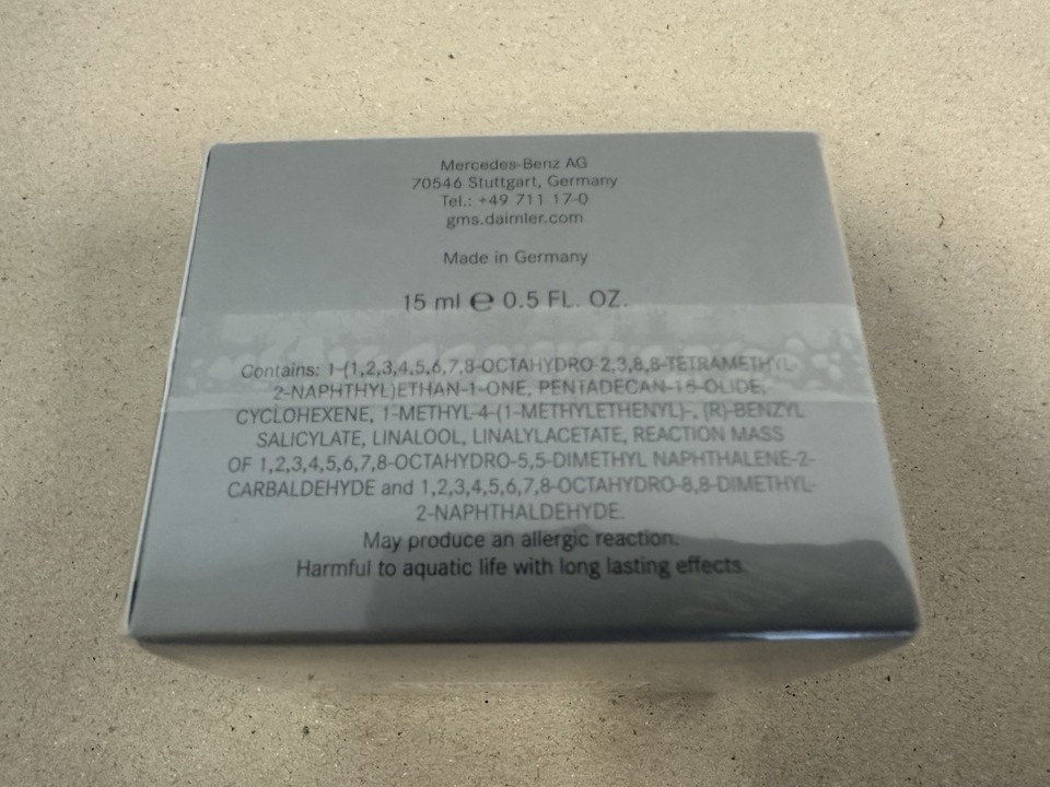 NEW Genuine Mercedes-Benz Bamboo Mood Fragrance Interior Perfume 15ml ...