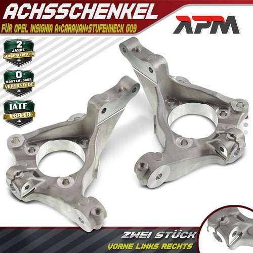 2x Achsschenkel Radaufhängun Radlagergehäuse Vorne L+R für Opel ...