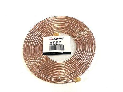 REFRIGERATION COPPER CAPILLARY TUBING 0.031" (ID) x 0.081" (OD) x10ft ...